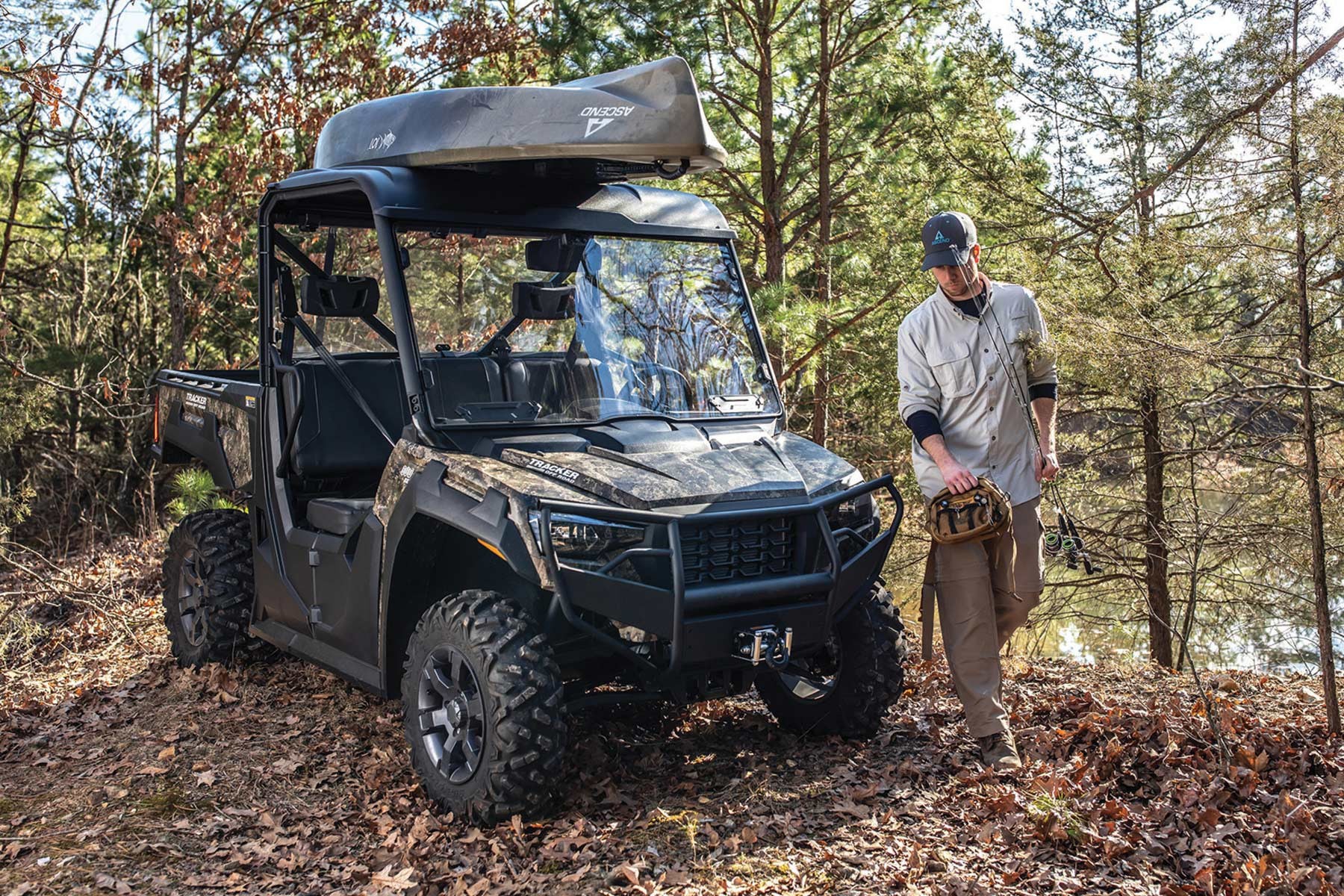 TRACKER Off Road Side by Side UTVs & ATV Four Wheelers