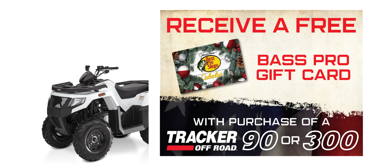 TRACKER OFF ROAD ATV & Side by Side Vehicles