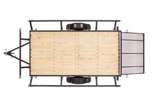 6x12 Trailstar Utility Trailer